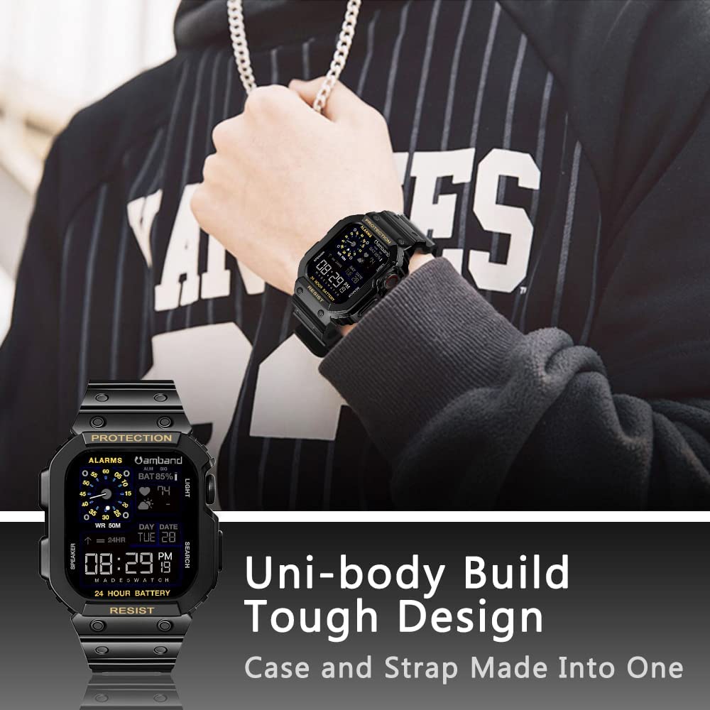 Apple Watch Band & Case amBand Moving Fortress Sport Series Rugged ...