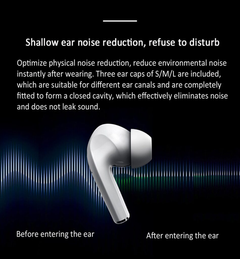 Baseus Encok W3 True Wireless Earphones 18Hrs Play Time - White in Pakistan